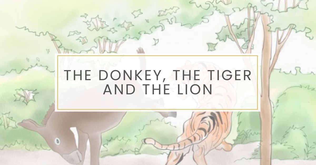 Story Of The Donkey The Tiger And The Lion William Meller