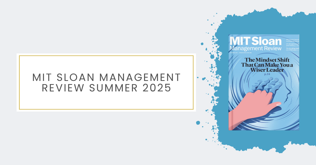 MIT Sloan Management Review Summer 2025 | William Meller